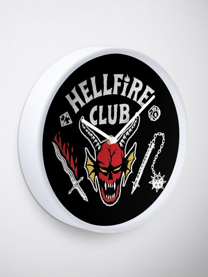 Horloge « Stranger Things 4 Hellfire Club HFC Blocks - Stranger Things ...