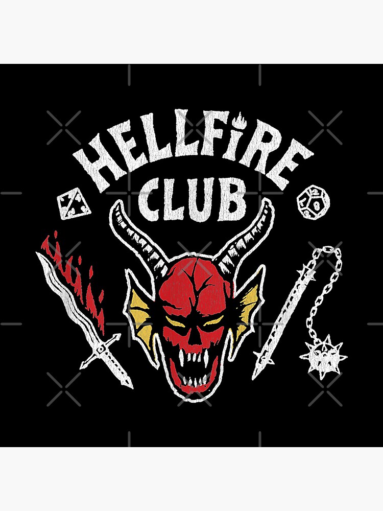 Horloge « Stranger Things 4 Hellfire Club HFC Blocks - Stranger Things ...