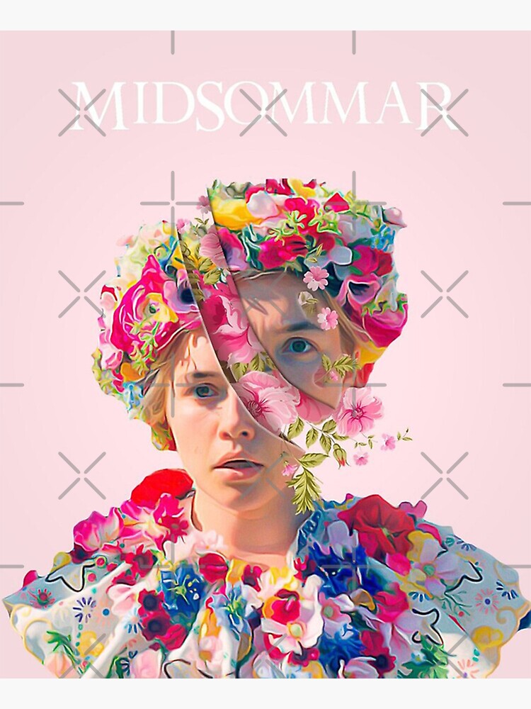 "Midsommar Poster " Sticker for Sale by michaelhann | Redbubble