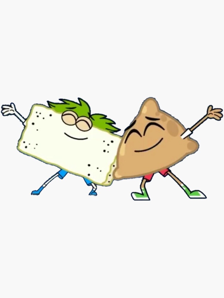 "Simple samosa cartoon" Sticker for Sale by Fa5ad | Redbubble