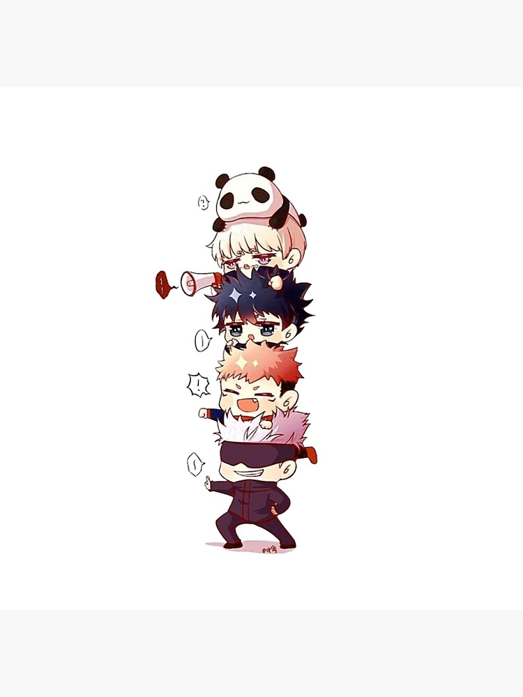 Póster «Gojo Satoru Itadori yuji panda nobara kugisaki, Jujutsu kaisen ...