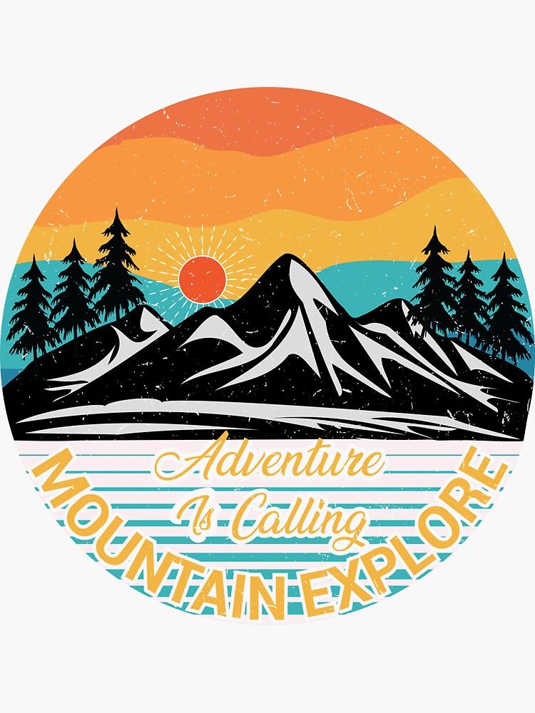 "Best Summer Ever | Adventure is calling" Sticker for Sale by Bana ...