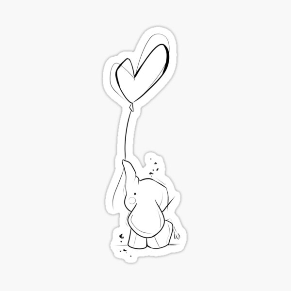 "Fly heart" Sticker for Sale by Stelyn | Redbubble