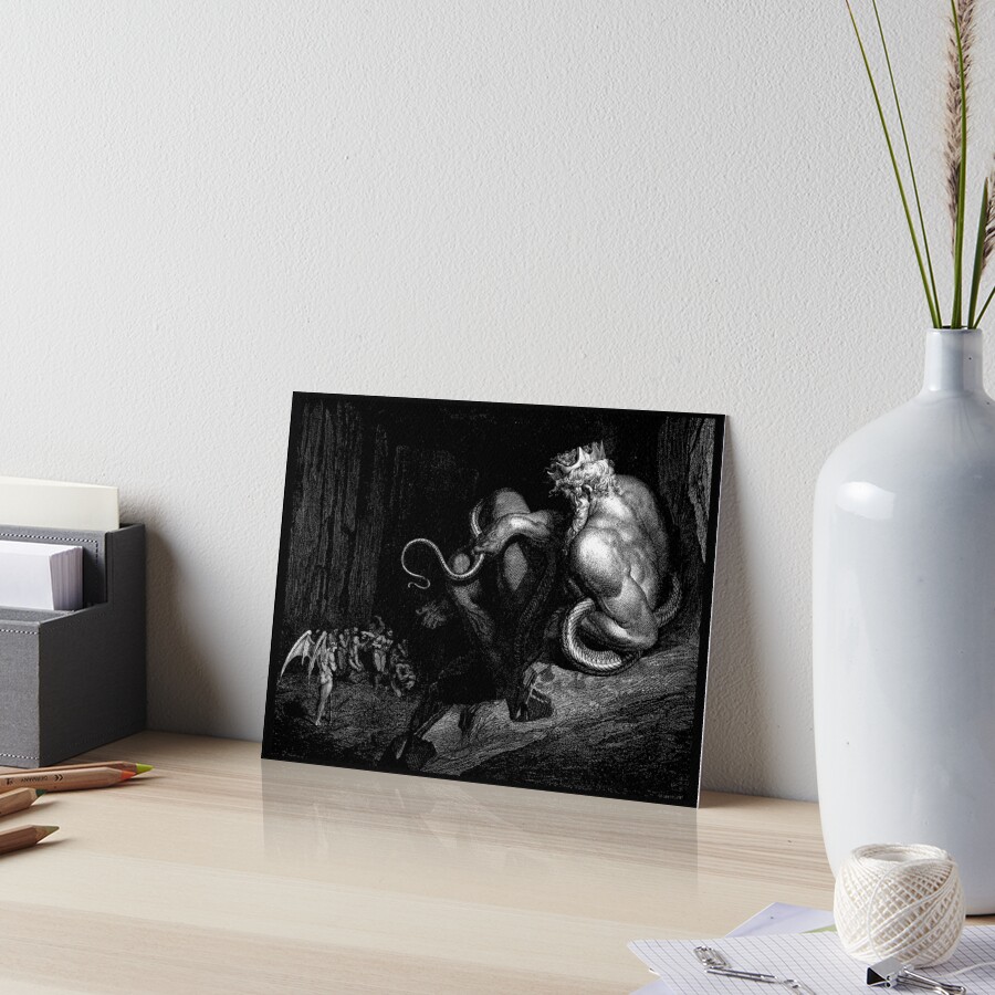 "Lithograph - Gustave Doré - Dante Alighieri - Inferno - Plate 13 ...