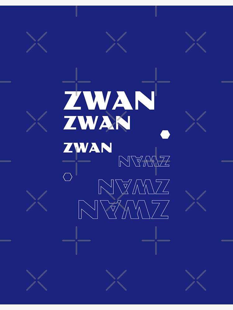 "Zwan Honestly" Sticker for Sale by byrne-ma | Redbubble