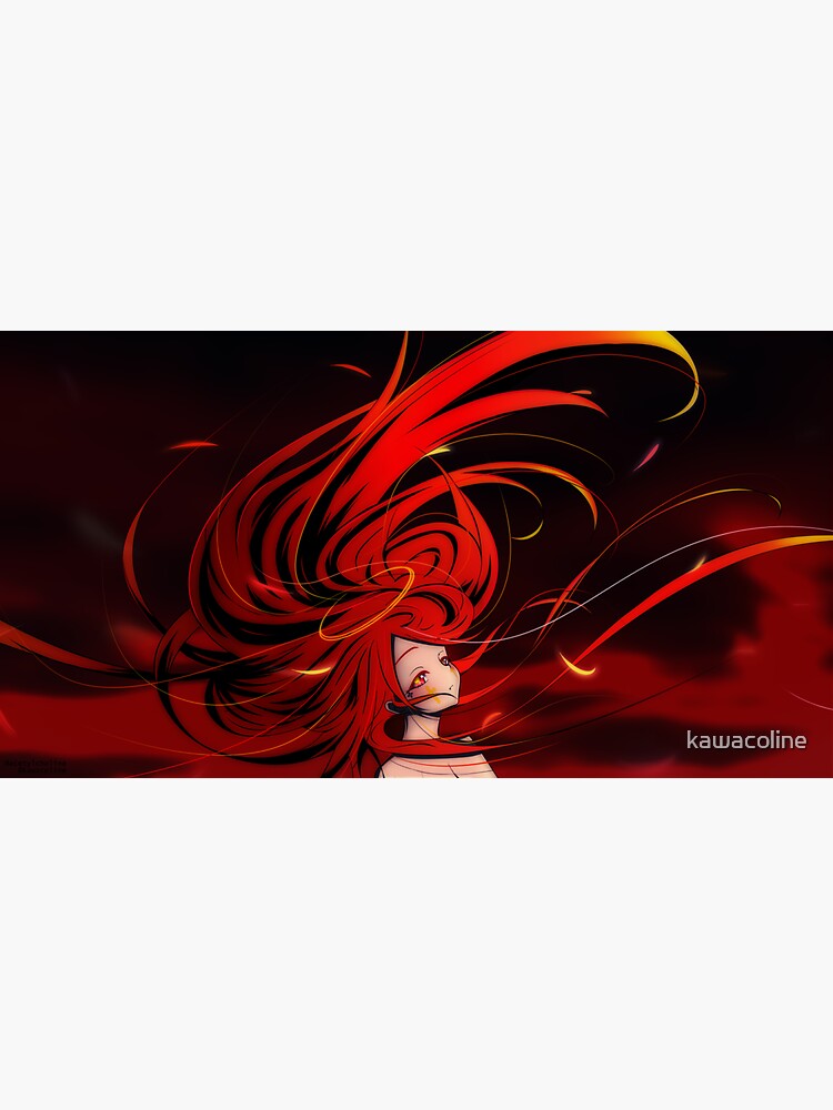 "Scarlet" Sticker by kawacoline | Redbubble