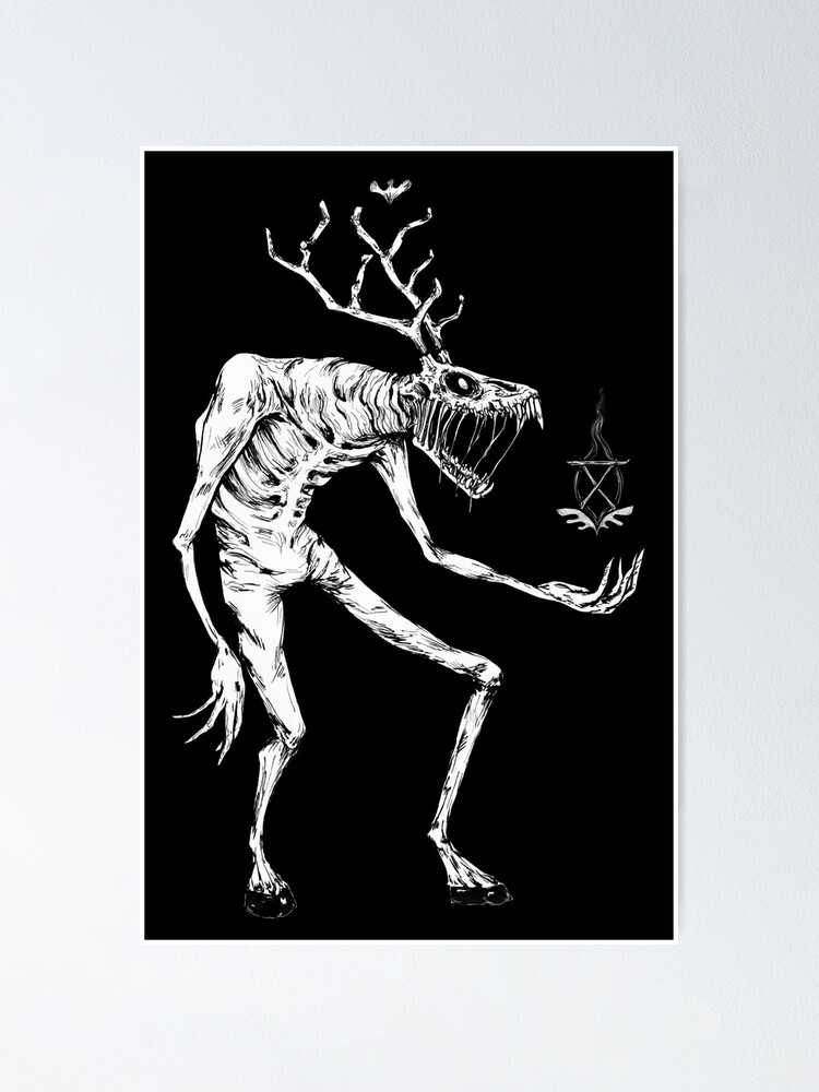 "Wendigo" Poster for Sale by inogart | Redbubble