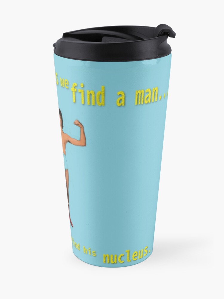 "Beneath a Man - Nucleus - Nacho Libre" Travel Coffee Mug for Sale by ...