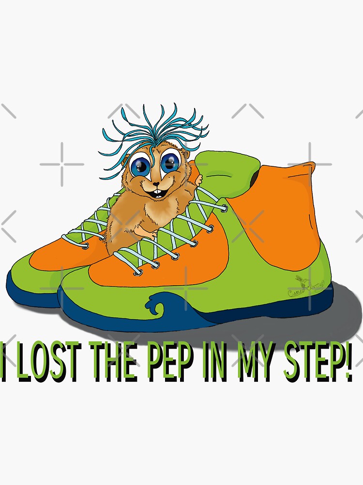 "Where's my Pep?" Sticker for Sale by cameoivory | Redbubble