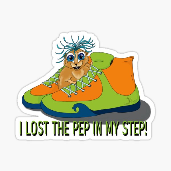 "Where's my Pep?" Sticker for Sale by cameoivory | Redbubble