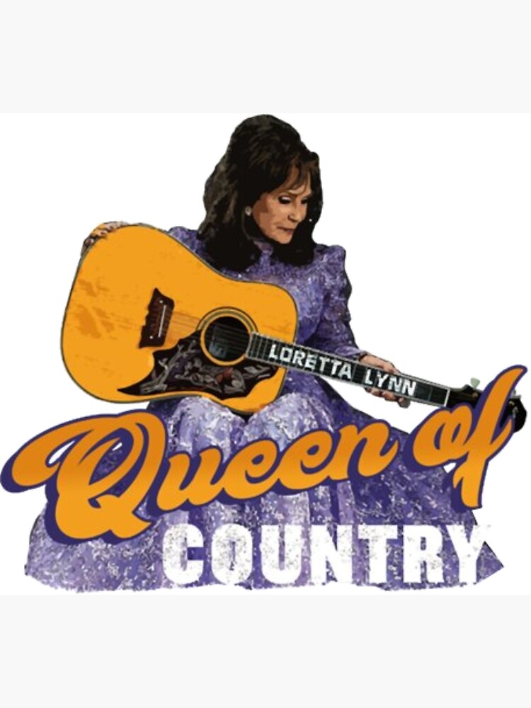 "Vintage Retro Loretta Lynn queen of country" Poster for Sale by nilufersary | Redbubble