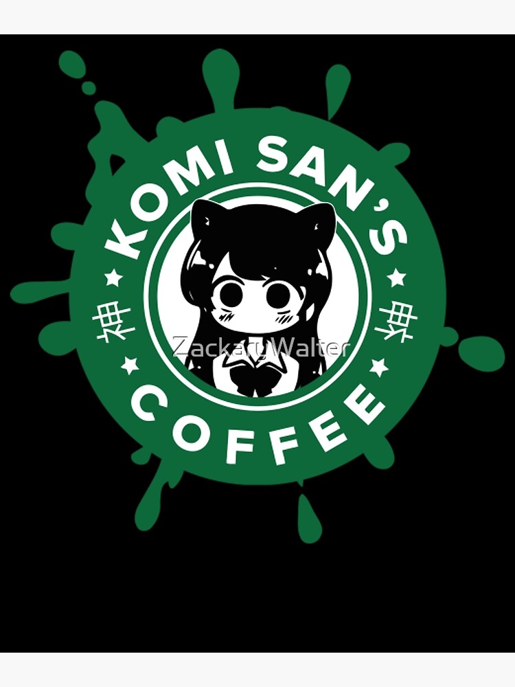 " Red Moon - Komi Can't Communicate Komi San Coffee Retro - Komi Shouko ...