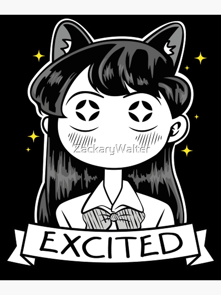 "Excited Komi - Komi Can't Communicate Komi San Retro - Komi Shouko ...