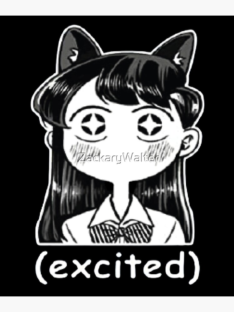 "Excited Komi - Komi Can't Communicate Komi San Retro - Komi Shouko ...