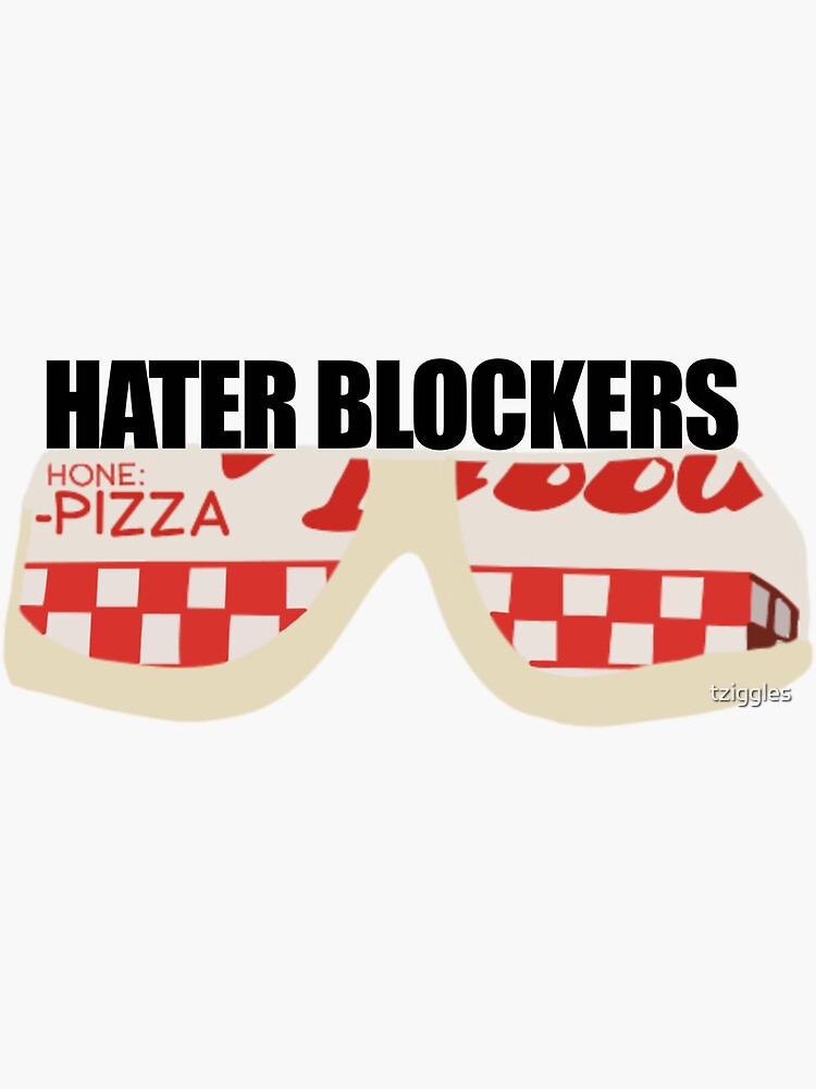 "Hater Blockers- Elevens pizza blocker glasses - Stranger things ...