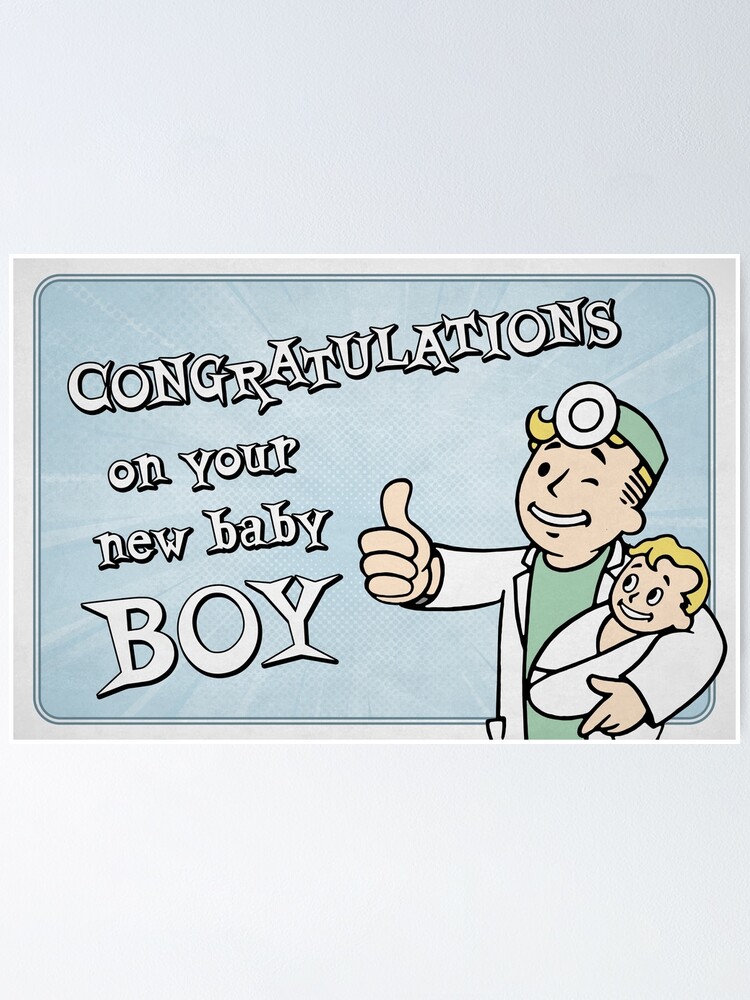 "Herzlichen Glückwunsch zum neuen Baby - Fallout Shelter-Stil ...