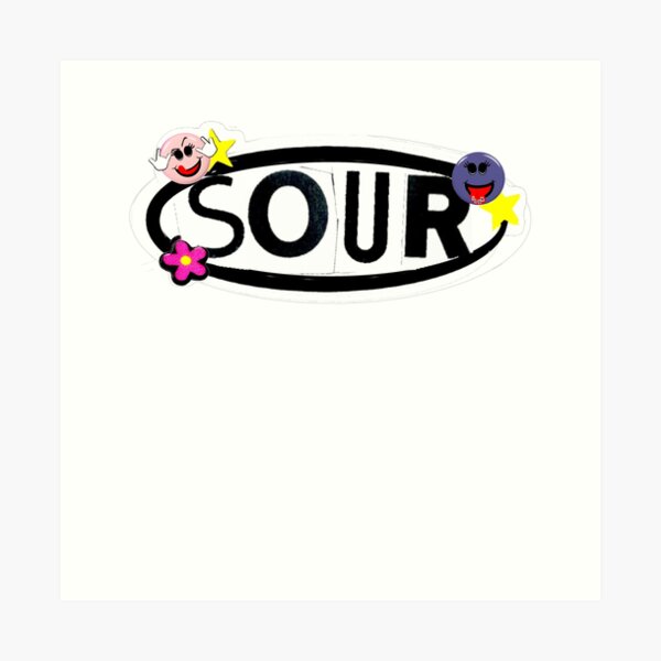 "Olivia Rodrigo Sour Decal Design" Art Print for Sale by CaliTexDirect ...