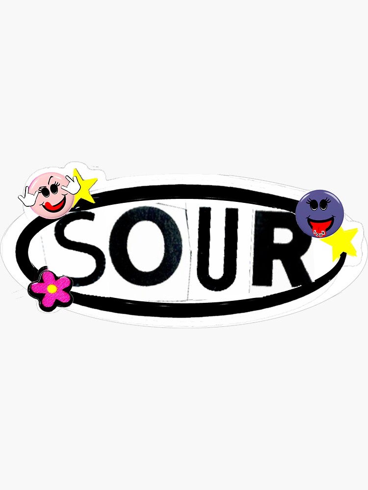 "Olivia Rodrigo Sour Decal Design" Sticker for Sale by CaliTexDirect ...