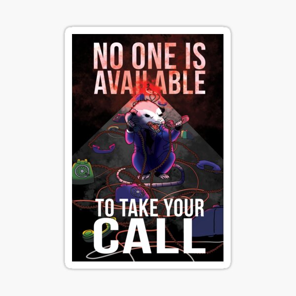 ""No One is Available to Take Your Call" Wall Art, Inspirational Quotes ...