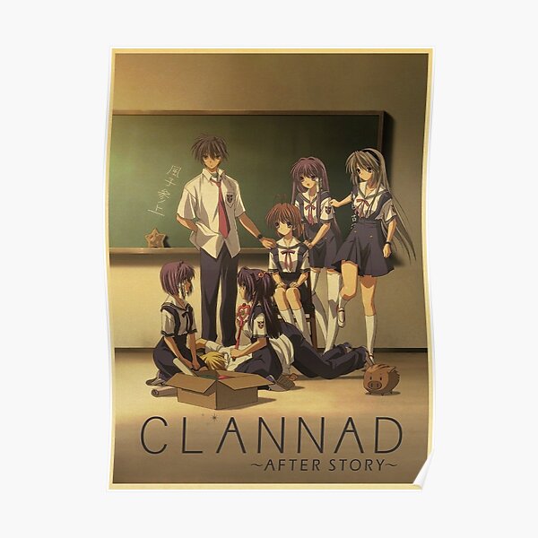 "Clannad After Story" Poster for Sale by zathworkart | Redbubble