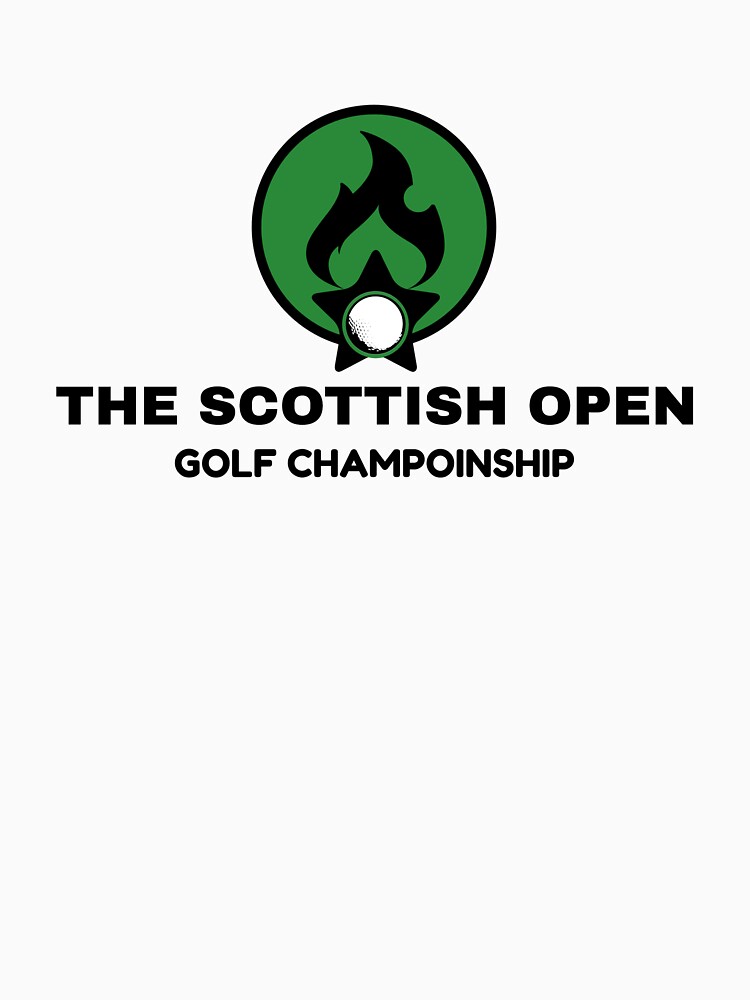 "The Scottish Open golf championship" Essential T-Shirt for Sale by ...