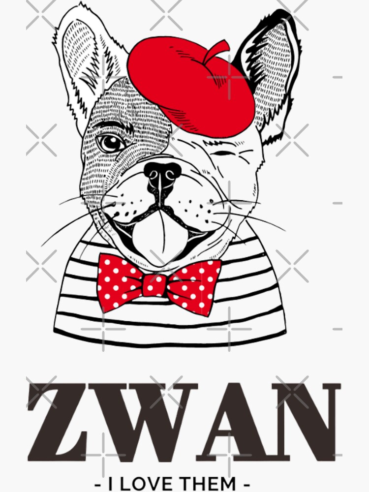 "Zwan Honestly" Sticker for Sale by byrne-ma | Redbubble
