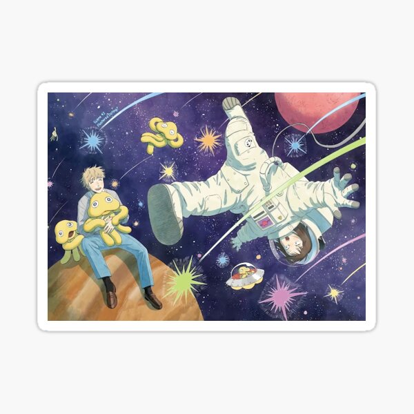 "Shima & Mitsumi" Sticker for Sale by ivampyre | Redbubble