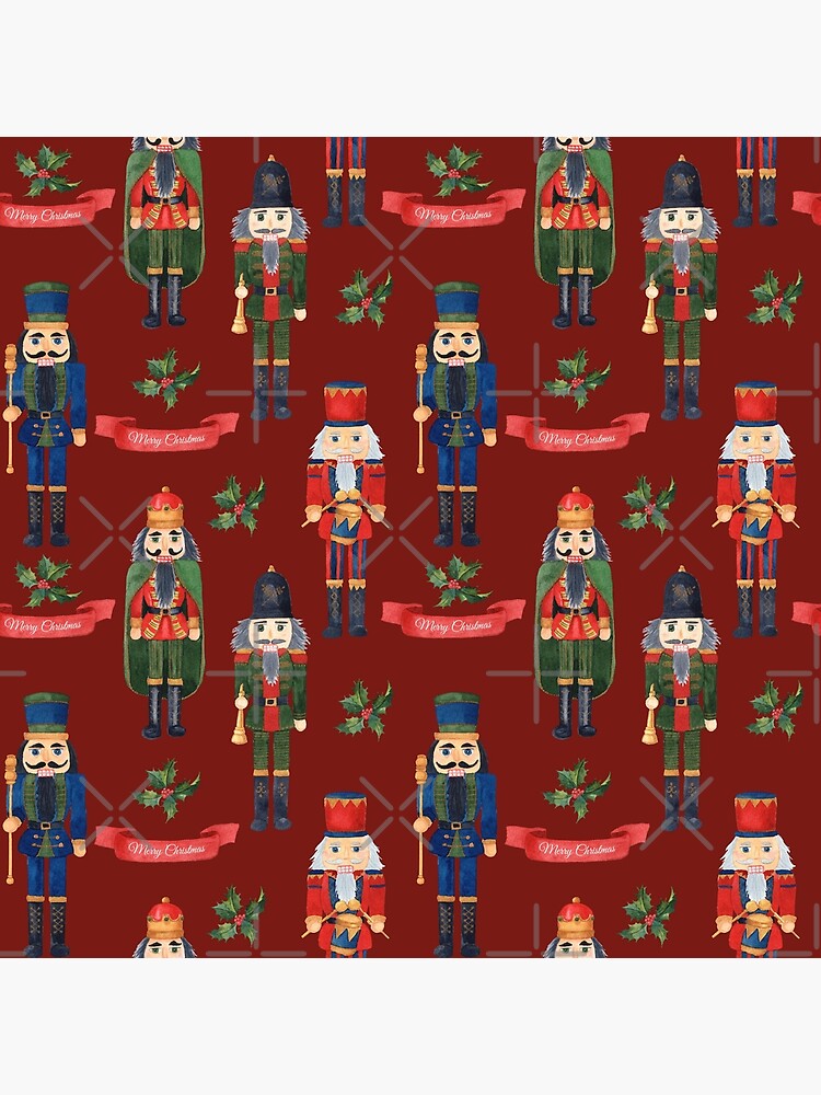 "Vintage Christmas Nutcrackers " Poster for Sale by silviaol | Redbubble