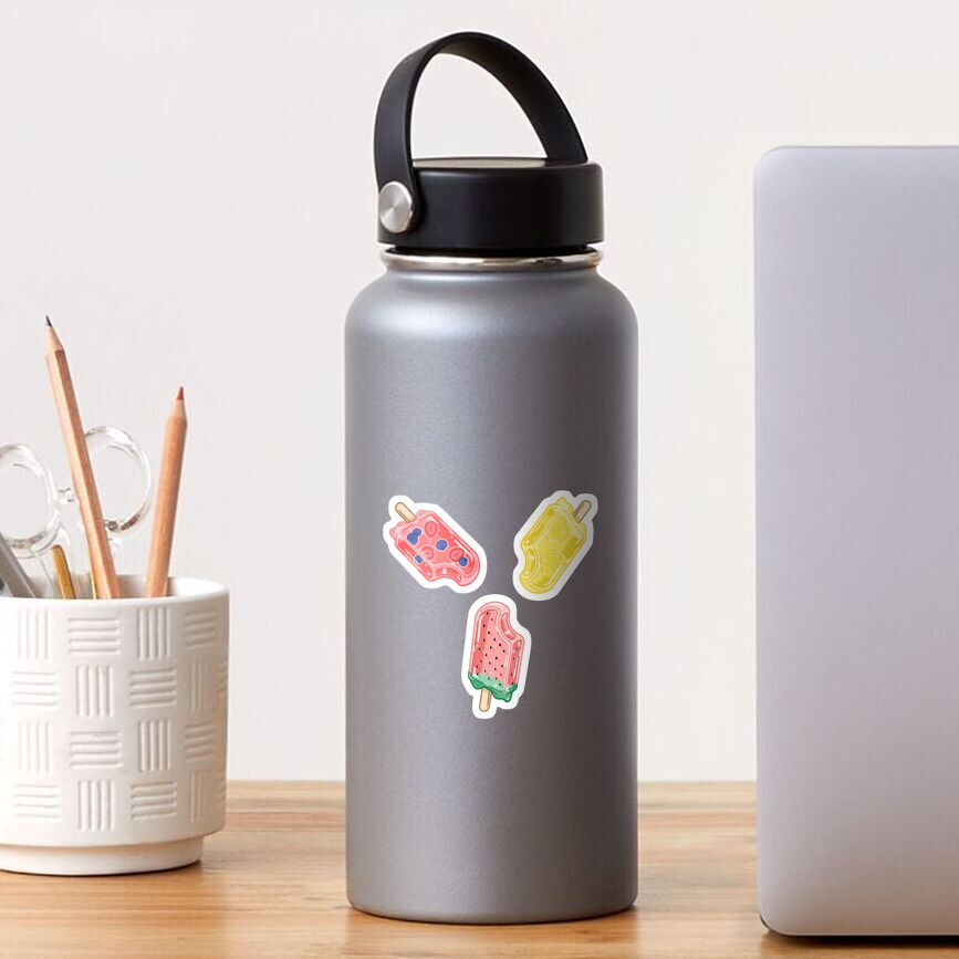"fruit popsicles bundle/pattern" Sticker for Sale by veraphina | Redbubble