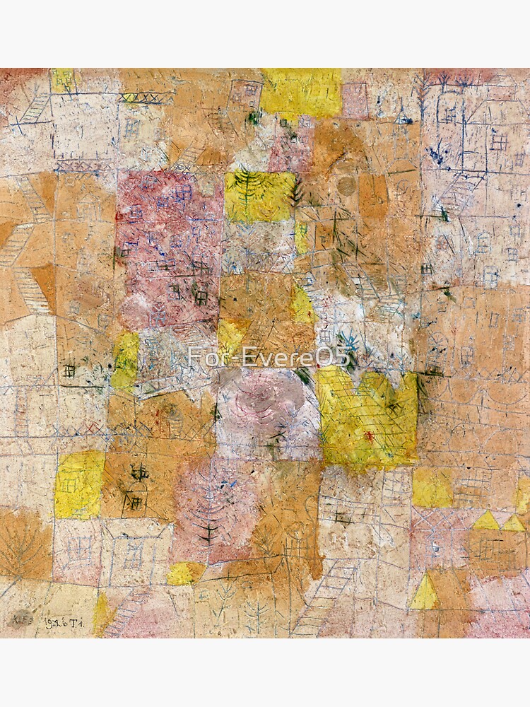 "paul klee pattern" Sticker for Sale by For-Evere05 | Redbubble