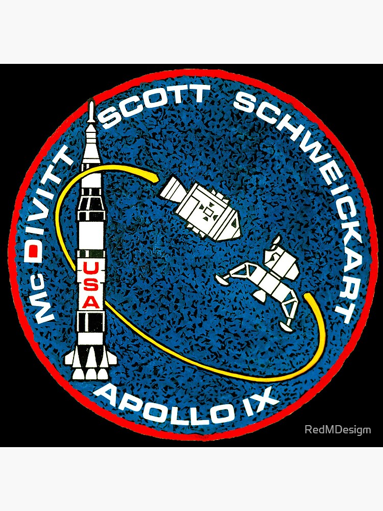 Lámina fotográfica «apolo 9 Logotipos de la misión de la NASA para ...