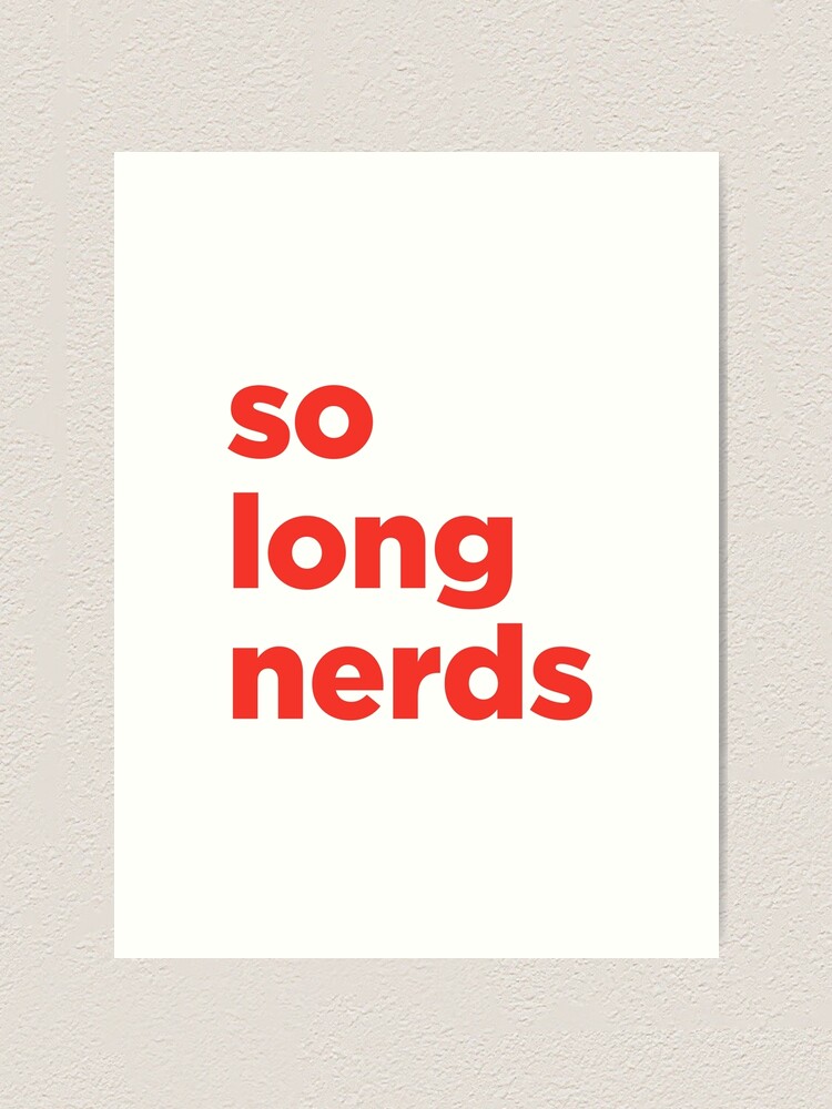 "Technoblade quotes so long nerds" Art Print for Sale by R-A-F | Redbubble