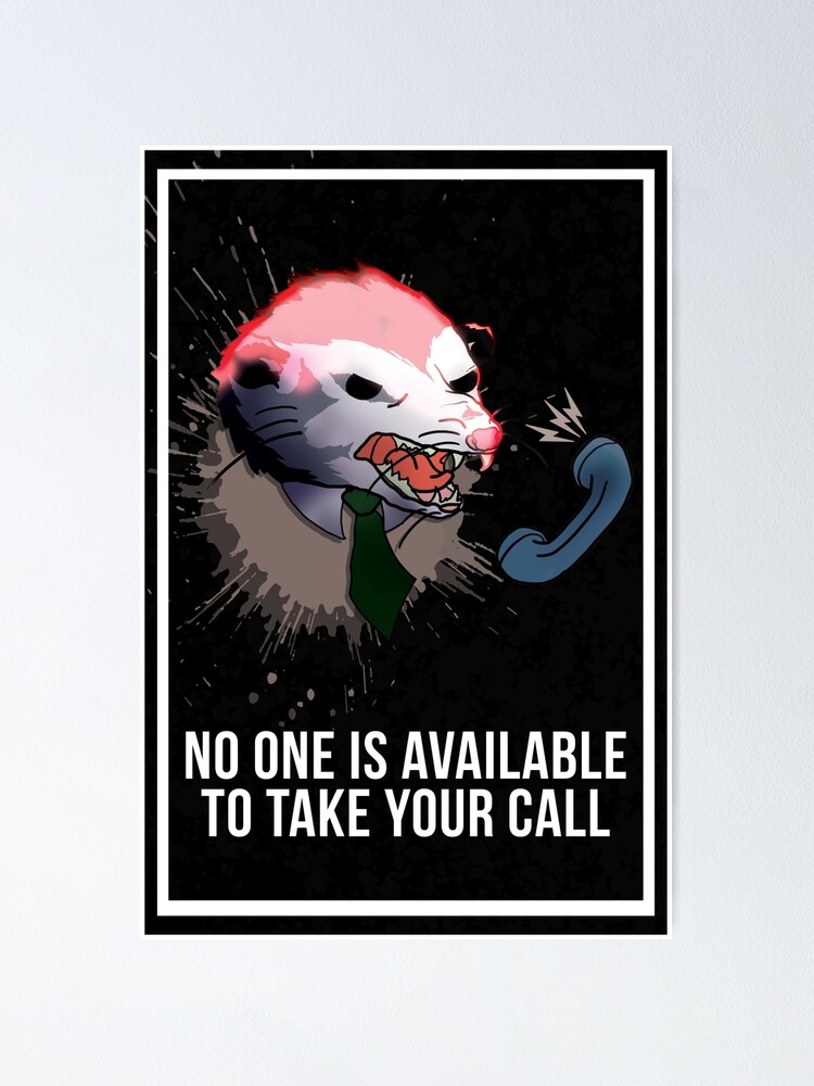 ""No One is Available to Take Your Call" bust variation, Wall Art ...