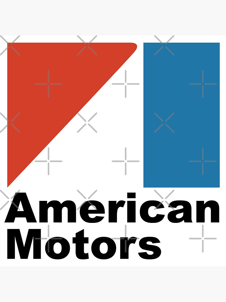 "AMC - American Motors logo - defunct " Sticker for Sale by designdog ...