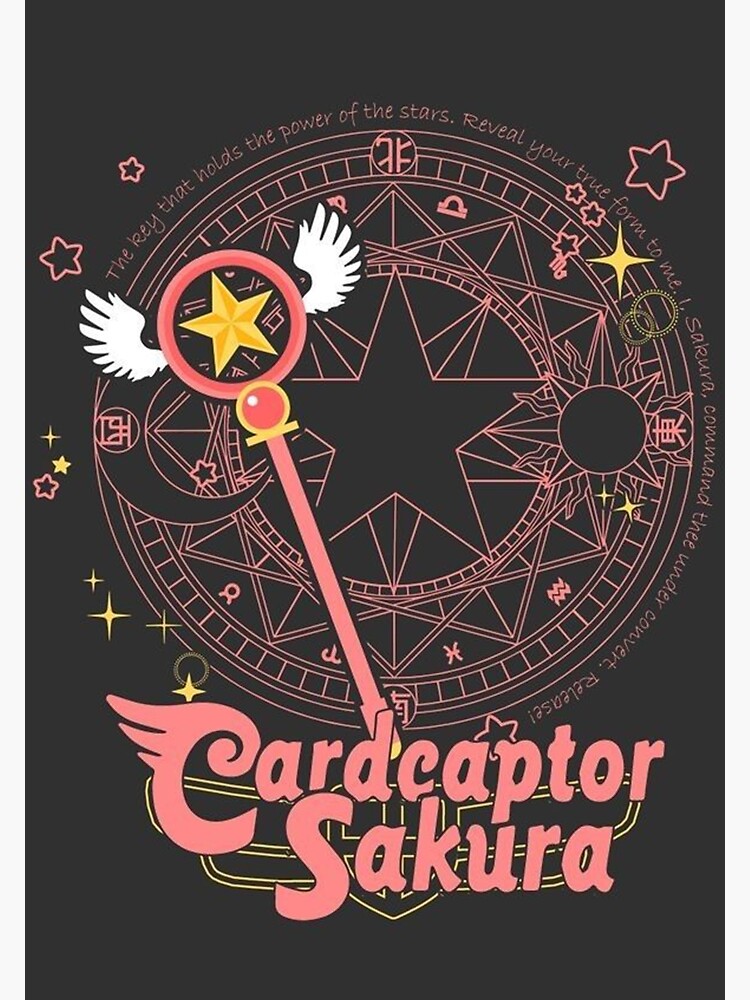 "cardcaptor sakura circle" Sticker for Sale by Bunniesowo | Redbubble