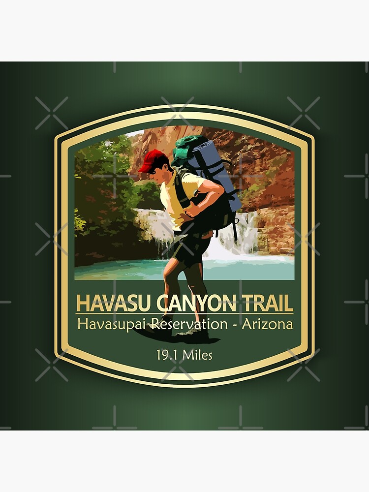 "Havasu Canyon Trail (PF)" Poster for Sale by curranmorgan | Redbubble
