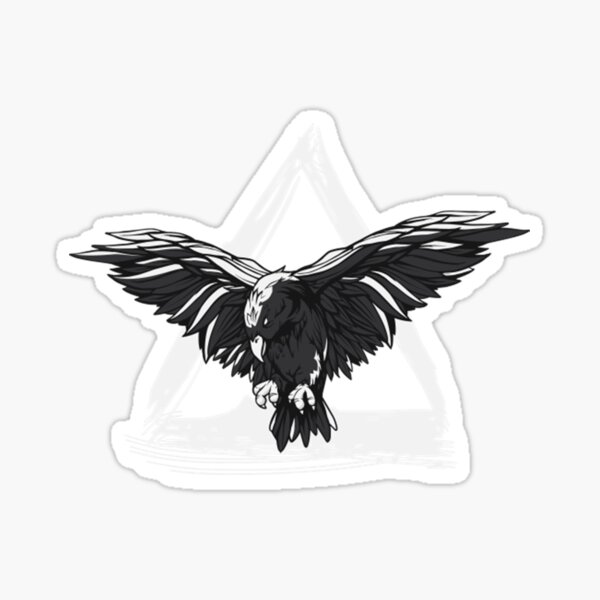 "Raven T-ShirtRaven with triangle" Sticker for Sale by EdenHarzard ...
