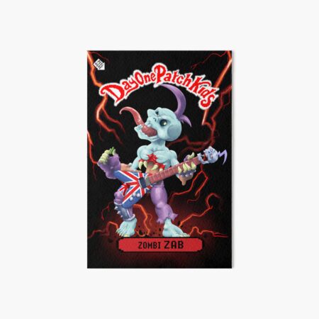 "Day One Patch Kids 038 ( Zombi Zab)" Art Board Print for Sale by DOPK ...