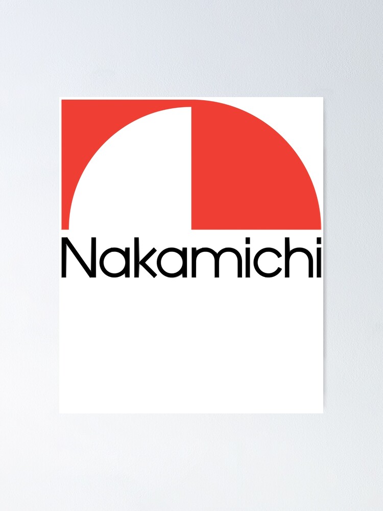 "Nakamichi Logo " Poster for Sale by LilygraceFlaggs | Redbubble