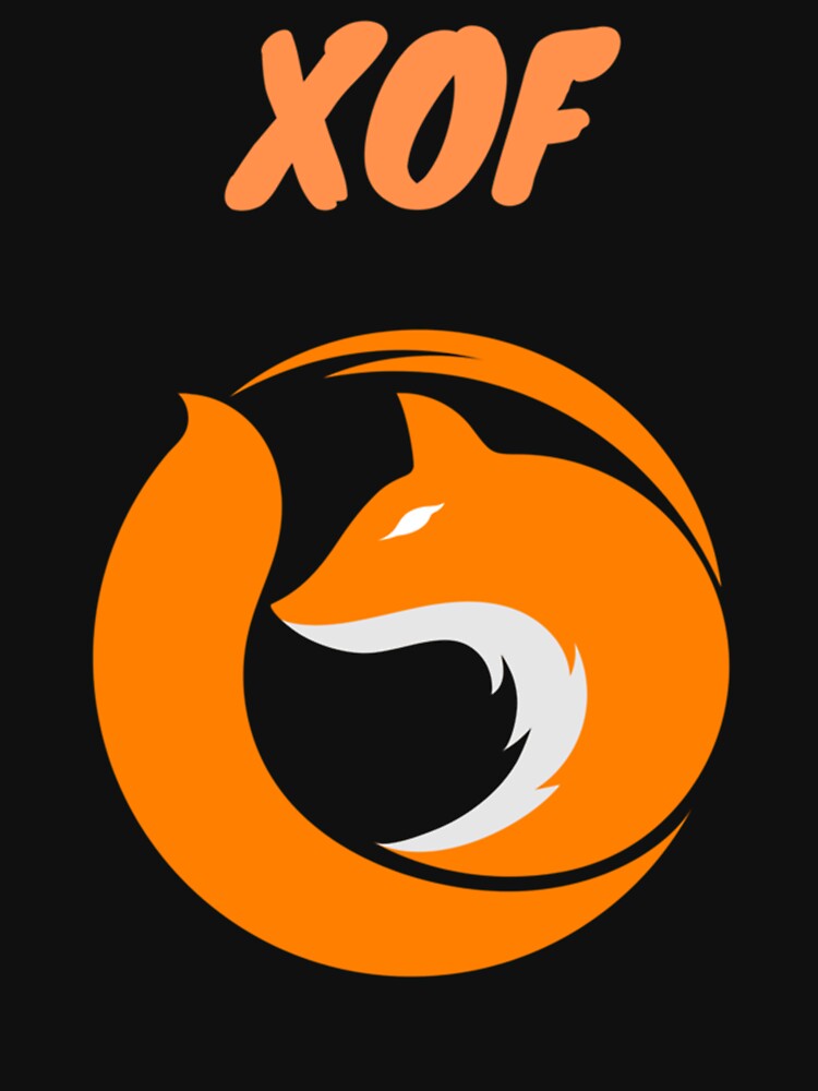 "xof, fox logo " T-shirt for Sale by QualiteeGift | Redbubble | logo t ...