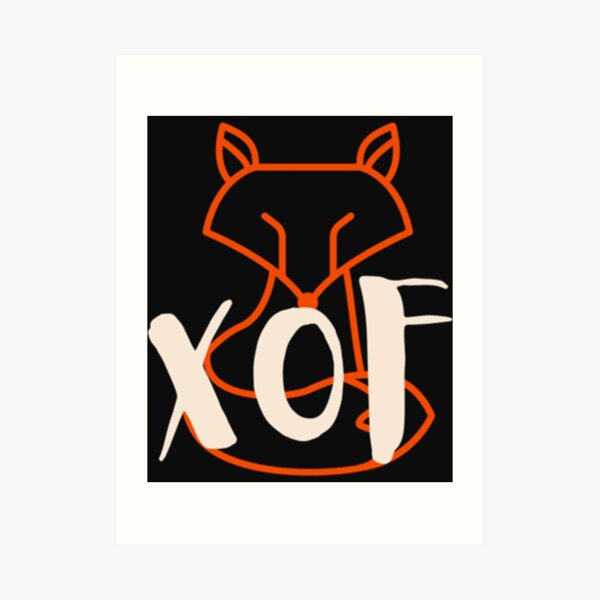 "XOF, Metal gear solid, Fox logo " Art Print for Sale by QualiteeGift ...