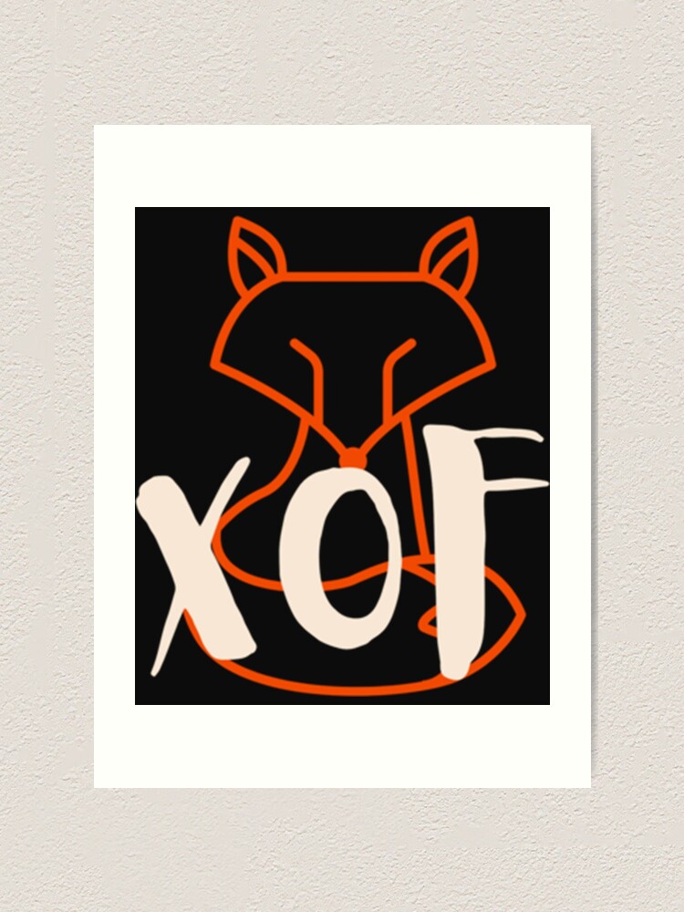 "XOF, Metal gear solid, Fox logo " Art Print for Sale by QualiteeGift ...
