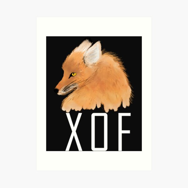 "XOF, Metal gear solid, Fox logo " Art Print for Sale by QualiteeGift ...