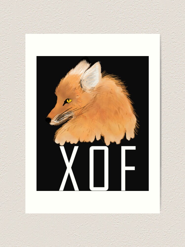"XOF, Metal gear solid, Fox logo " Art Print for Sale by QualiteeGift ...