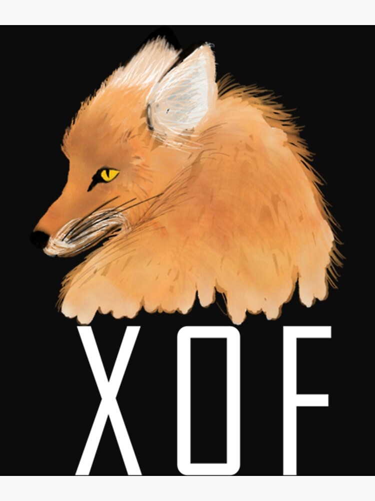 "XOF, Metal gear solid, Fox logo " Art Print for Sale by QualiteeGift ...