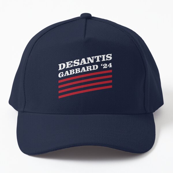 "Ron Desantis Tulsi Gabbard 2024 Flag Style" Cap for Sale by Heartworx ...