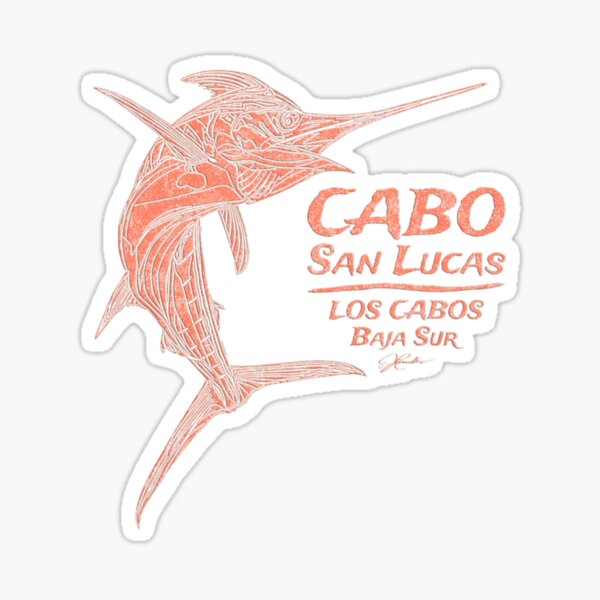 "Jcombs Cabo San Lucas, Los Cabos, Baja Sur, Striped Marlin" Sticker ...
