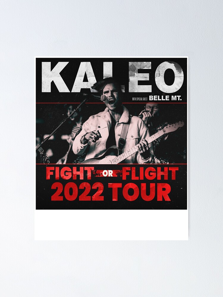 "Vintage Retro Popular Kaleo Fight Or Flight American Tour Gifts Best ...