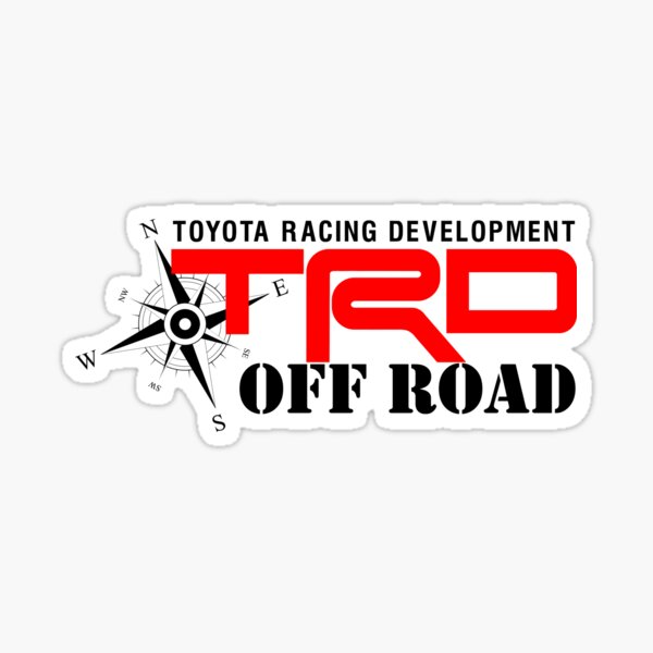 "TRD Off Road Compass" Sticker for Sale by LastLineinBlue | Redbubble