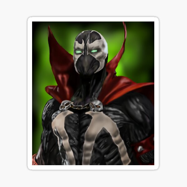 "Super Hero Spawn/Gifts Fans" Sticker for Sale by GloriaRomerot | Redbubble
